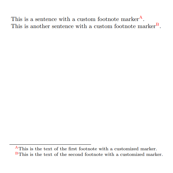 Footnotes and Margin Notes - TexReady Documentation